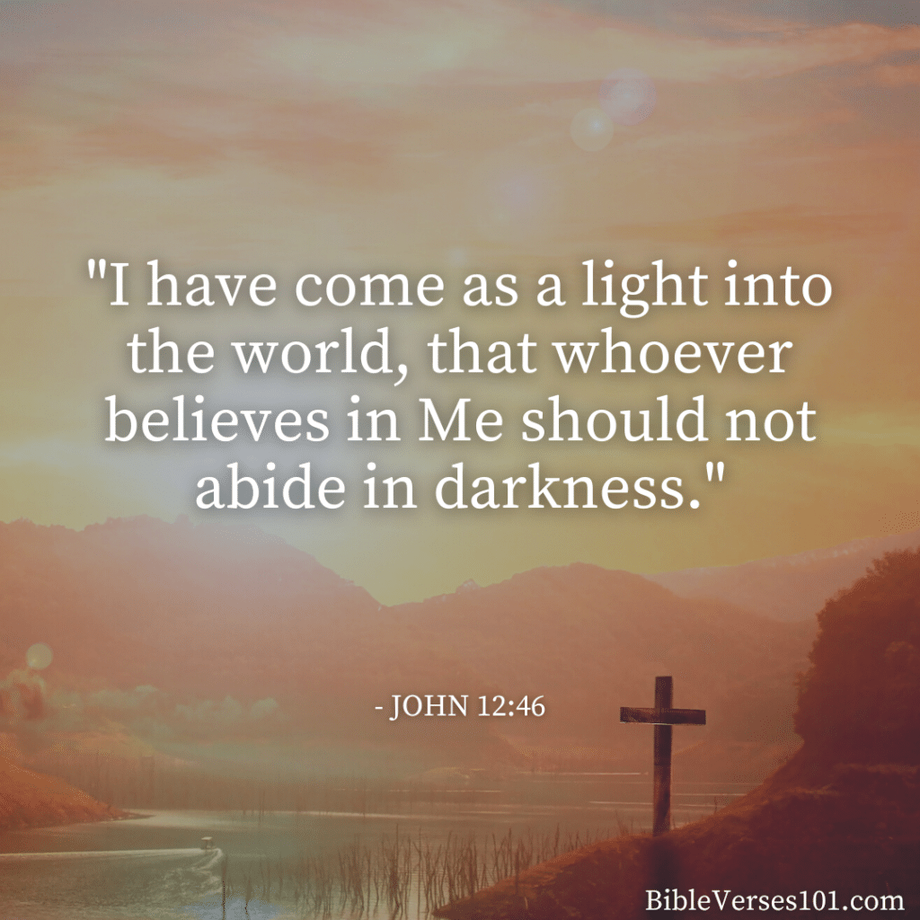 53+ Bible Verses About Light and Darkness
