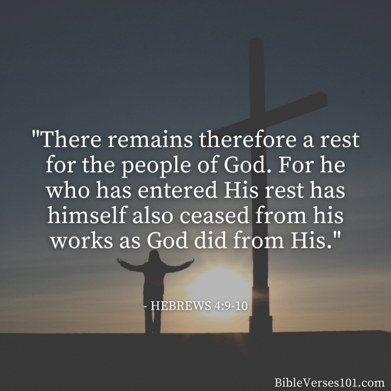 43+ Bible Verses About Rest and Resting in God