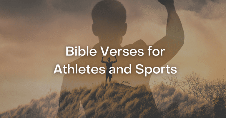 37+ Bible Verses for Athletes and Sports