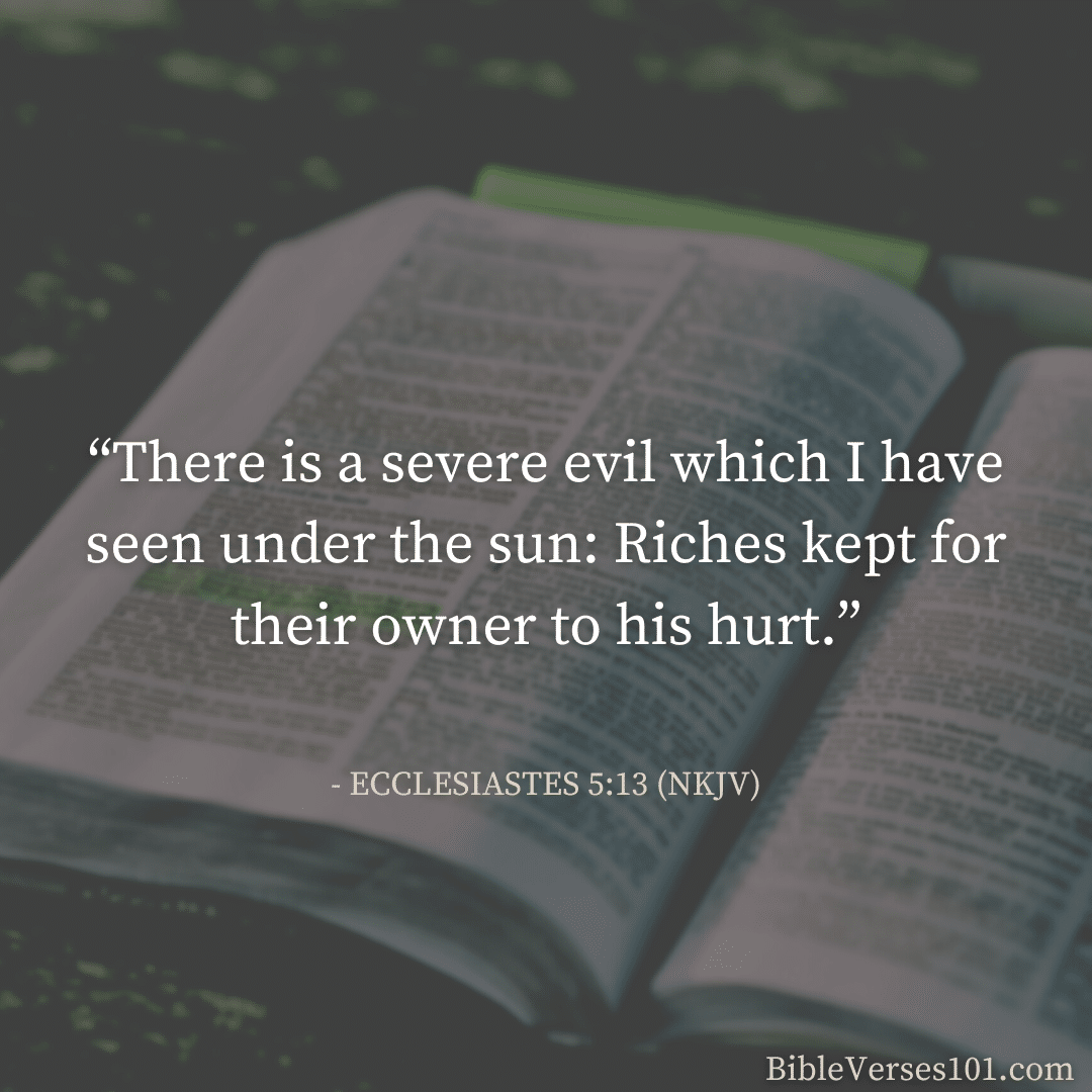 53+ Bible Verses About Wealth Being the Root of All Evil