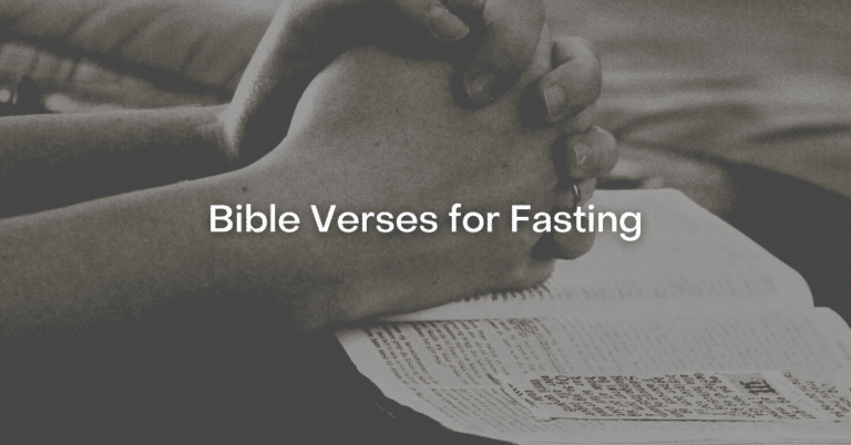 53+ Bible Verses for Fasting