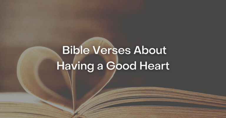 53+ Bible Verses About Having a Good Heart