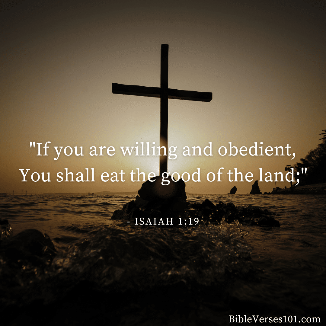 53+ Bible Verses About Obedience